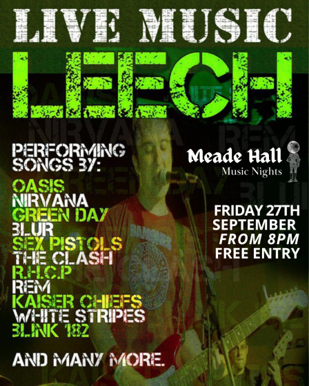 Leech - Band Night (replacing “It’s Them” Gronya Singer ) - The Crown ...